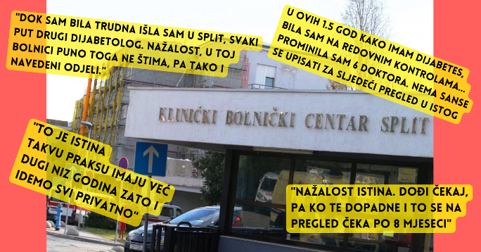 Raste nezadovoljstvo dijabetološkom ambulantom u KBC Split - NaInzulinu.com Raste nezadovoljstvo dijabetološkom ambulantom u KBC Split - NaInzulinu.com